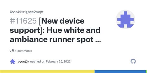 [new device support] hue white and ambiance runner spot 3 black