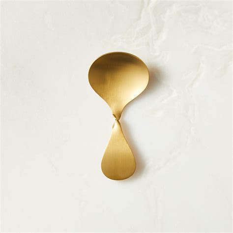 Pirouette Gold Mini Spoon Reviews Cb2
