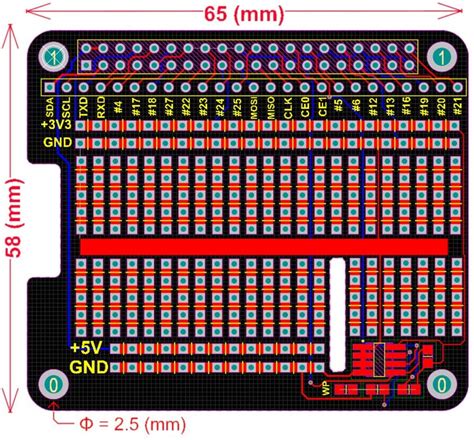 prototype breakout diy breadboard pcb shield board kit for raspberry p