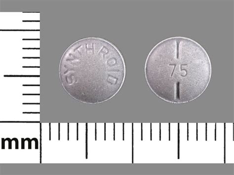 Pill Finder Synthroid 75 Purple Round