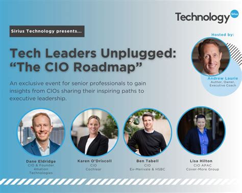 Sirius People On Linkedin Events Cio Careerprogression Careers