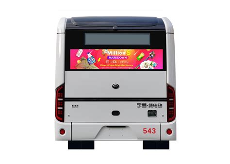 BA Series Bus LED Display Bus Led Screen DDW Display
