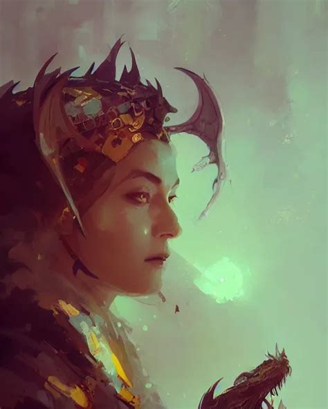 Portrait Of A Mongolian Princess Spreading Its Wings Stable Diffusion