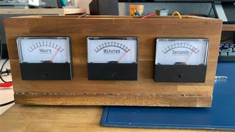 My Voltmeter Clock Driven By An Esp8266 Rarduino