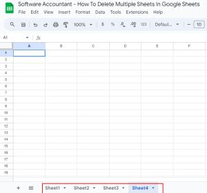 How To Delete Multiple Sheets In Google Sheets