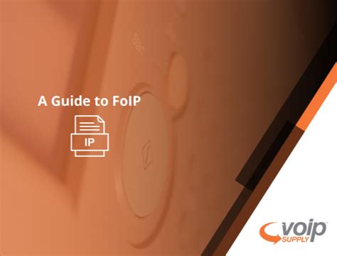 Foip Guide Voip Supply