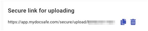 How To Use Mydocsafe Secure Document Upload Link