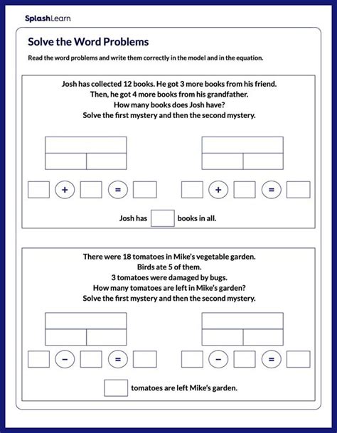 Two Step Word Problem Worksheets 3rd Grade Free Normal Online Two Step