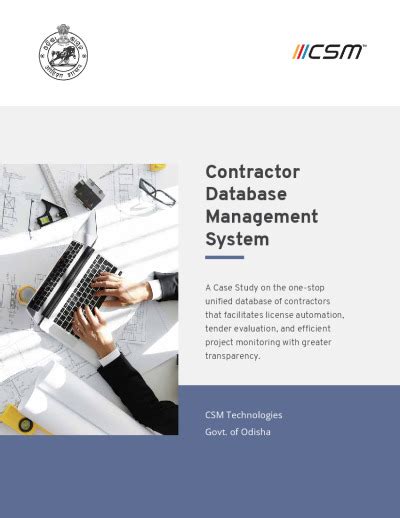 Contractor Database Management System