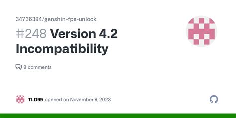 Version Incompatibility Issue Genshin Fps Unlock GitHub