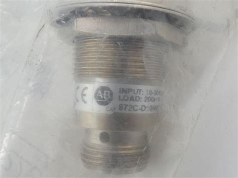 Allen Bradley 872c D10np30 N4 Inductive Proximity Switch Sensor 10 30vdc Gpm Surplus