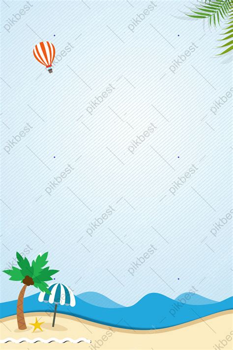 Simple Summer Beach Theme Background Backgrounds Psd Free Download Pikbest