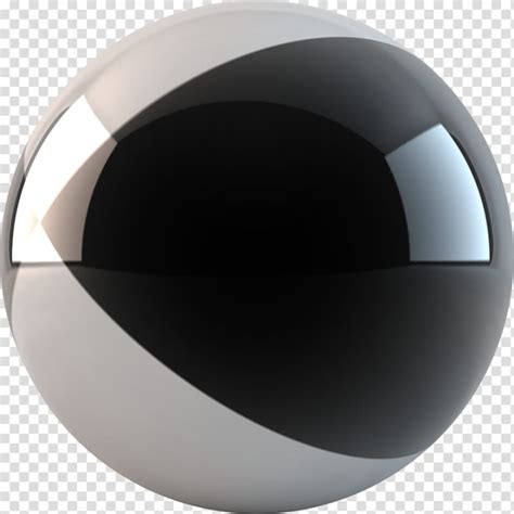 Free Abstract Sphere Renders White And Black Ceramic Plate