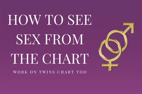 How To See Sex From The Chart Pratulogy