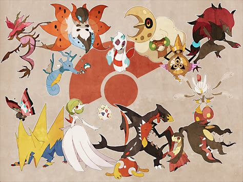 Gardevoir Garchomp Mega Gardevoir Mawile Togepi And More Pokemon Drawn By Tarai