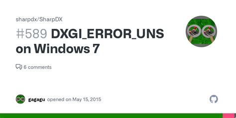 dxgi error unsupported on windows 7 · issue 589 · sharpdx sharpdx · github