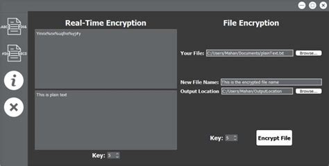 Github Mahan201encryption Program Desktop Windows Encryption Program Developed As Part Of My