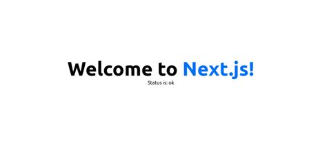 how to use nextjs with golang
