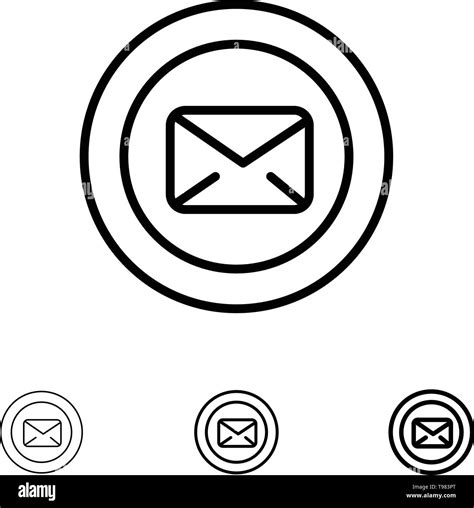 Chat Message Support Text Message Typing Bold And Thin Black Line