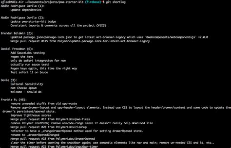 Daily Coding Tips №60 — Quick Tip To Show Summary Of Commits Of Authors Did By Qj Li Medium