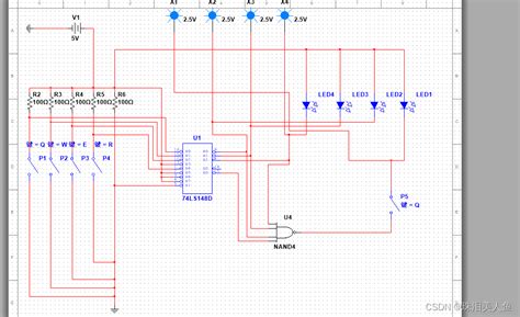 编码器—解码器电路设计及multisim软件仿真编码器在multisim14怎么找 Csdn博客