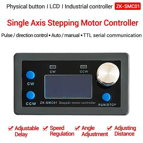 ZK SMC02 ZK SMC01 Drive Integrated 42 57 Stepper Motor Ford Reverse Control Driver Angle Pulse