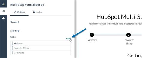 Hubspot Multi Step Form Slider