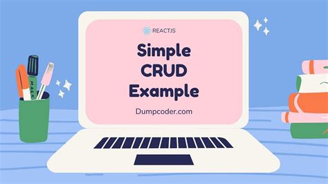 Simple Reactjs Crud Example React Is A Popular Library Nowadays By