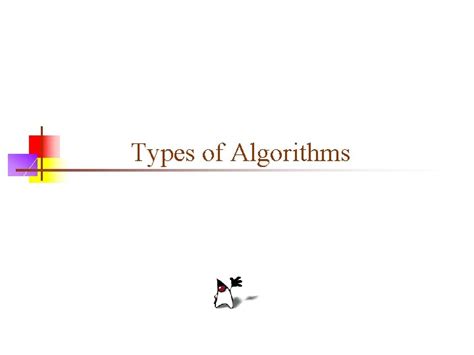 Types Of Algorithms Algorithm Classification N N Algorithms