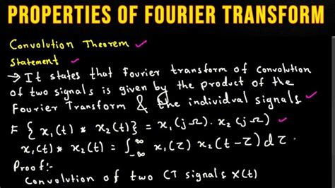 properties of fourier transform part 3 youtube properties of