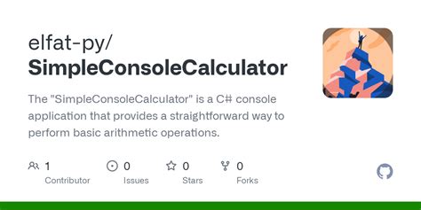 GitHub Elfat Py SimpleConsoleCalculator The SimpleConsoleCalculator Is A C Console