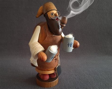Vintage Erzgebirge Bar Tender German Smoker Incense Burner Etsy