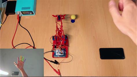 Gesture Control Robot Arm Mediapipe Mearm Youtube