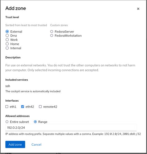 Add Ip Ranges To Firewall For All Services · Issue 11904 · Cockpit Project Cockpit · Github