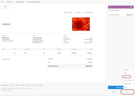 How Do I Void An Invoice Viewpost Support Center