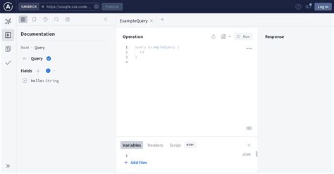 Apollo Server Typescript Codesandbox