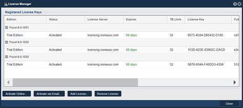 File License Manager 6 OSNEXUS Online Documentation Site