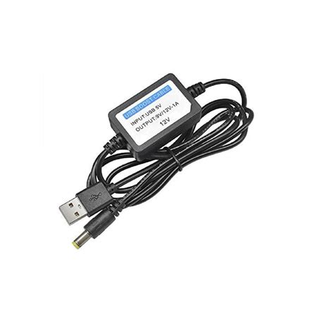 USB Power DC 5V 1A To DC 12V Step Up Module USB Booster Converter Adapter Cable With 2 15 5mm
