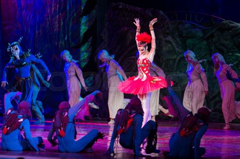 The Firebird Ballet Stock Image Colourbox