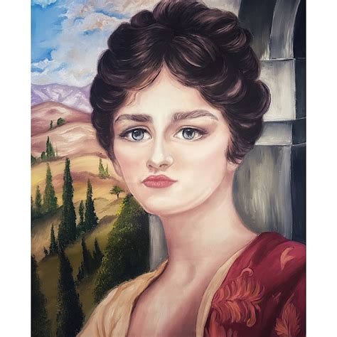 خرید و قیمت رنگ روغن دختر از غرفه غرفه باغ سیب