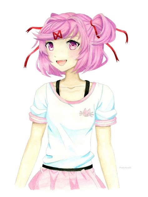Natsuki Doki Doki Literature Club By Prettyalice95 On Deviantart