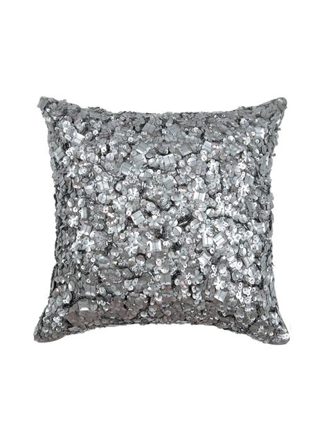 Cushions Dazzle 30 X 30cm Grey Cushions Sparkle Pillows Cushions Online Pillows