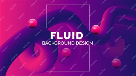 Premium Vector Vector Modern Gradient Fluid Background Design Template