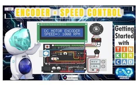 Circuit Design Dc Motor Encoder Speed Control Tinkercad Circuit Design Dc Motor Encoder Speed Control Tinkercad