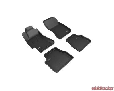 3d Maxpider Kagu Black Floor Mat For Subaru Impreza Wrx 2008 2014