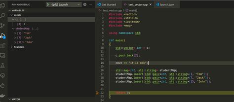 Debuging C Code STL Can Not Dispaly Values Troubleshooting