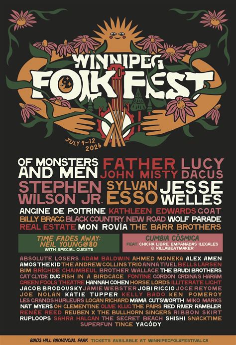 Winnipeg Folk Festival 2026 Lineup Grooveist