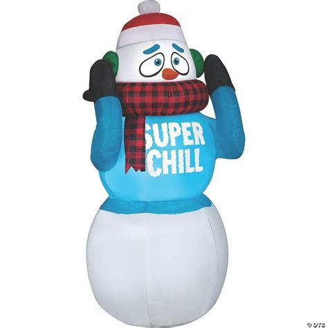 Gemmy Industries Disney Minnie Mouse Snowman 3 5 Ft Airblown