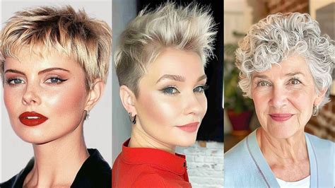 Greysilver Pixie ️haircuts For Womens Hairstyles For Short And Long