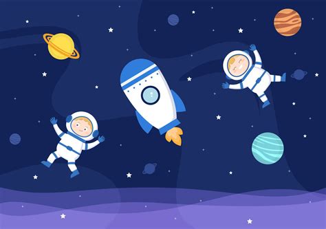 Top 999 Cartoon Astronaut Wallpaper Full Hd 4k Free To Use